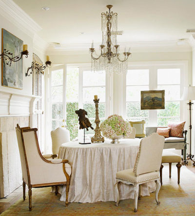 31 Days of French-Inspired Style Day 26: Dining Rooms • French Blue Cottage