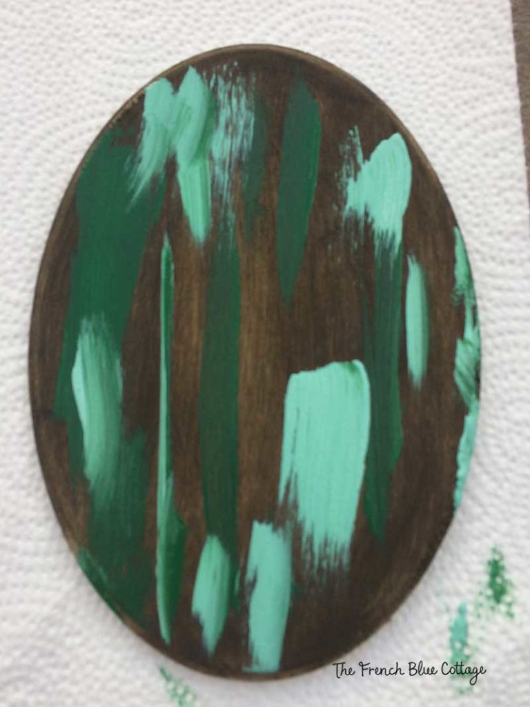 Verdigris Paint Finish Tutorial • French Blue Cottage