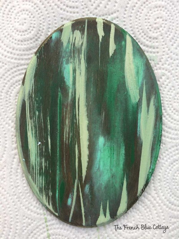 Verdigris Paint Finish Tutorial • French Blue Cottage