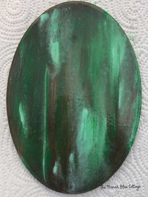 Verdigris Paint Finish Tutorial • French Blue Cottage