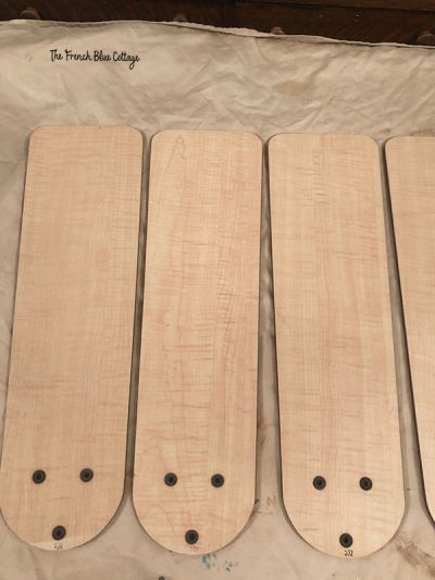 DIY Ceiling Fan Makeover - One Room Challenge {week 4}