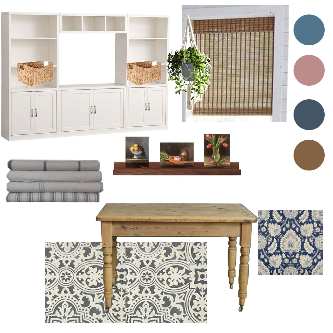 One Room Challenge - Art and Crafting Studio {week 1}